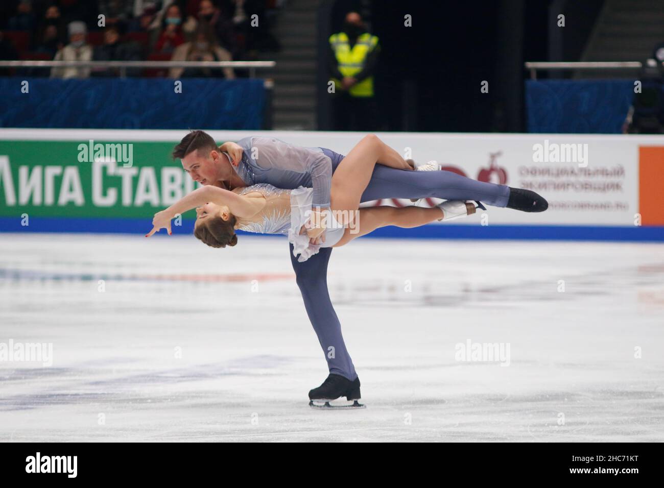 Saint Petersburg, Russia. 25th Dec, 2021. Anastasia Mishina and ...