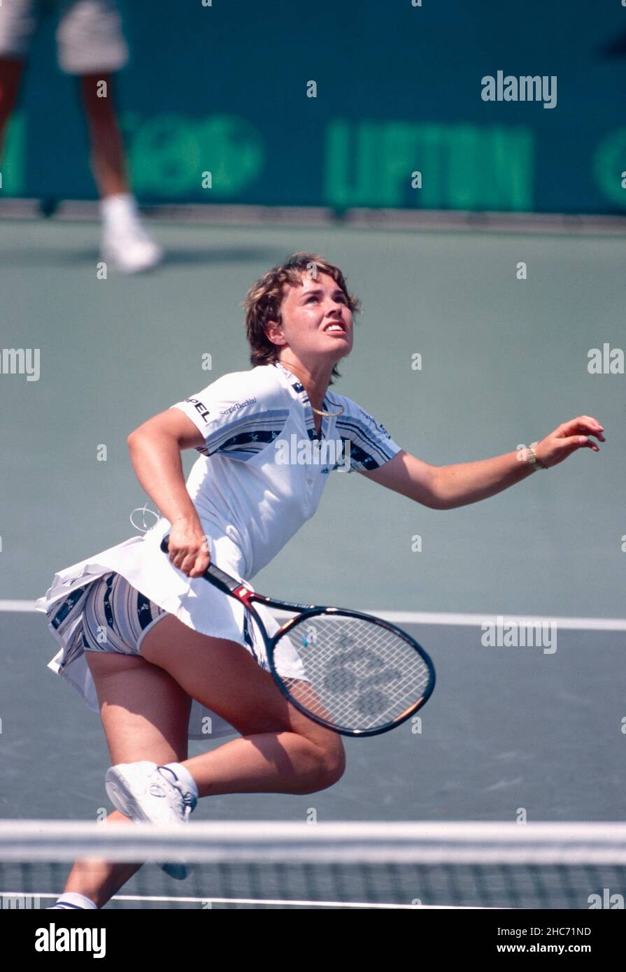 Swiss tennis player Martina Hingis, Lipton 1997 Stock Photo - Alamy