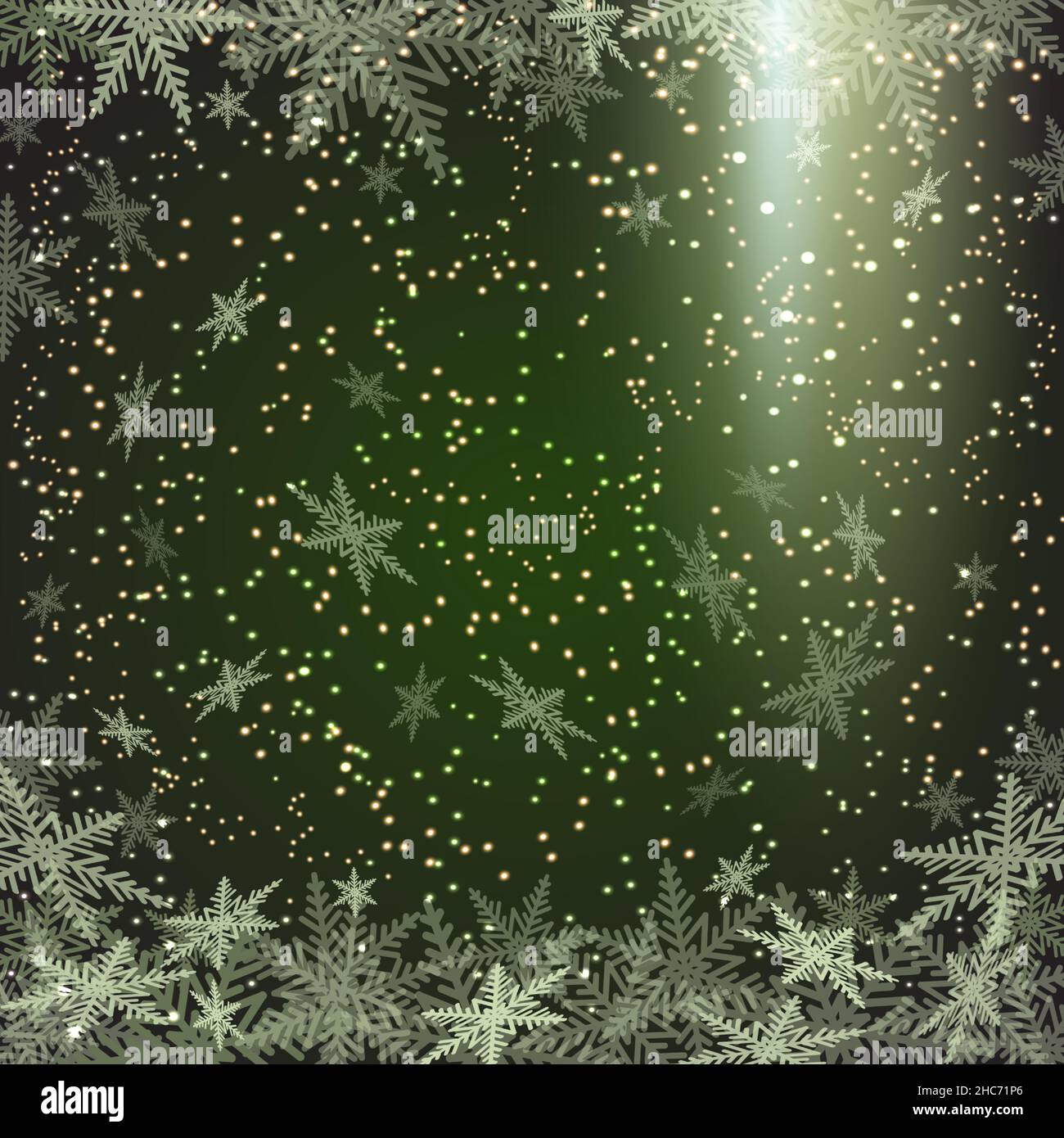 Christmas snowflakes on colorful background. Vector illustration Stock ...