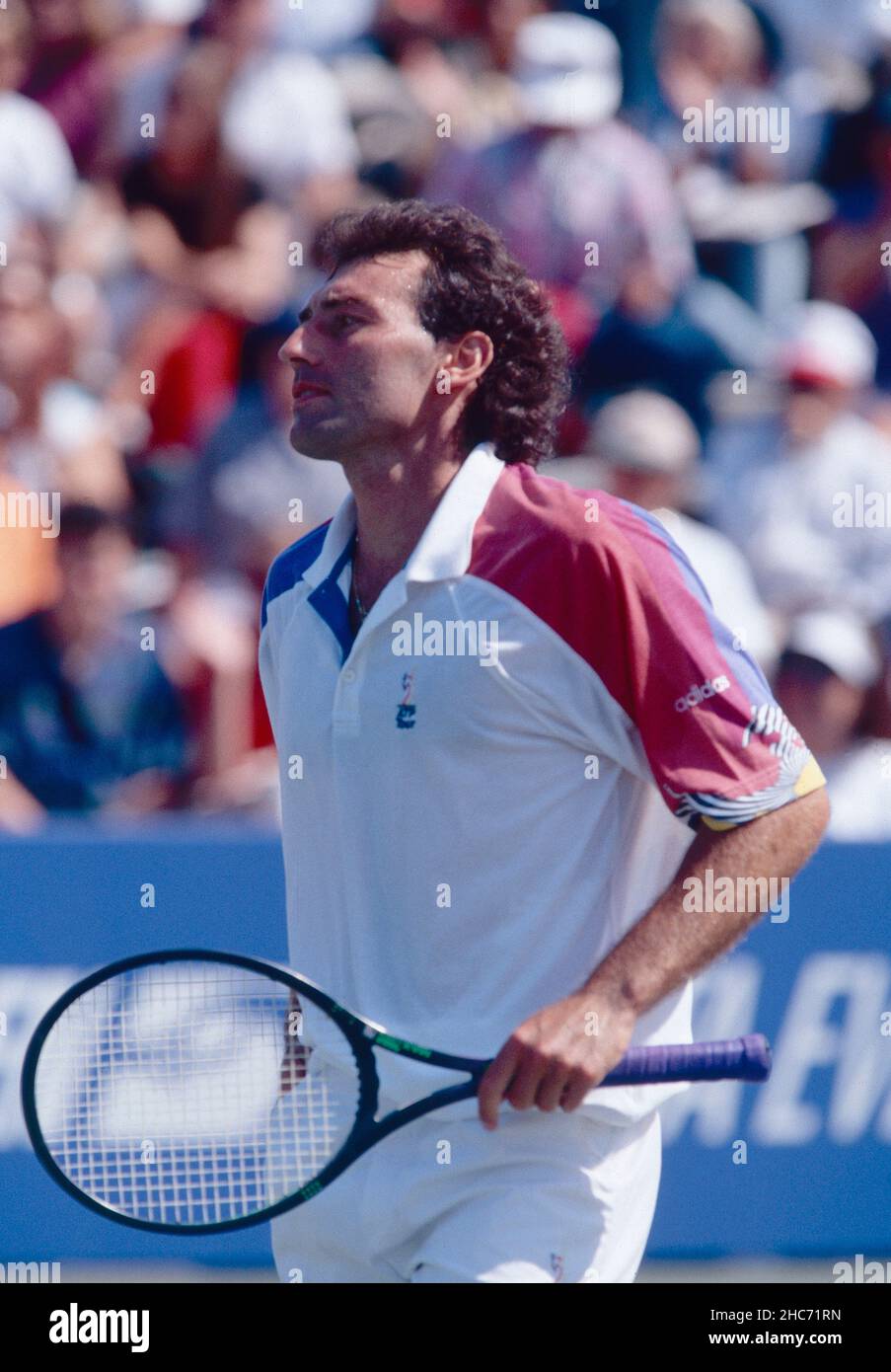 Italian tennis player Giuseppe Pozzi, US Open 1994 Stock Photo - Alamy