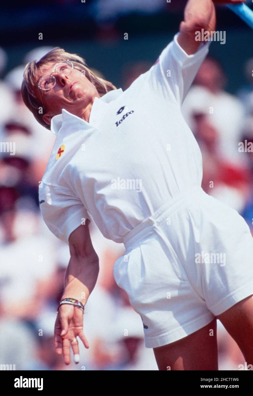 Spanish tennis player Albert Costa, Roland Garros, France 1995 Stock ...