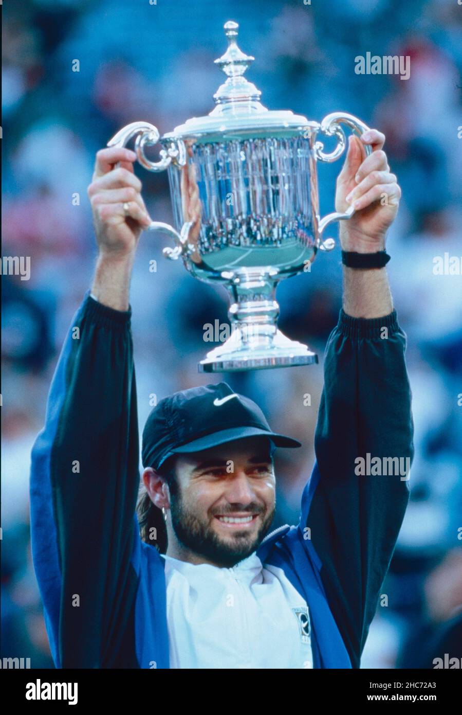 American tennis player Andre Agassi, US Open 1994 Stock Photo - Alamy
