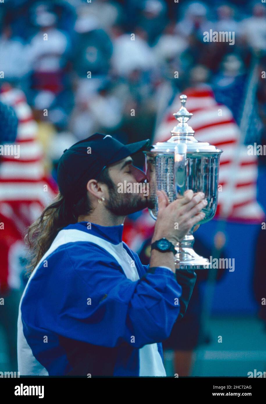 Andre agassi 1994 us open hi-res stock photography and images - Alamy