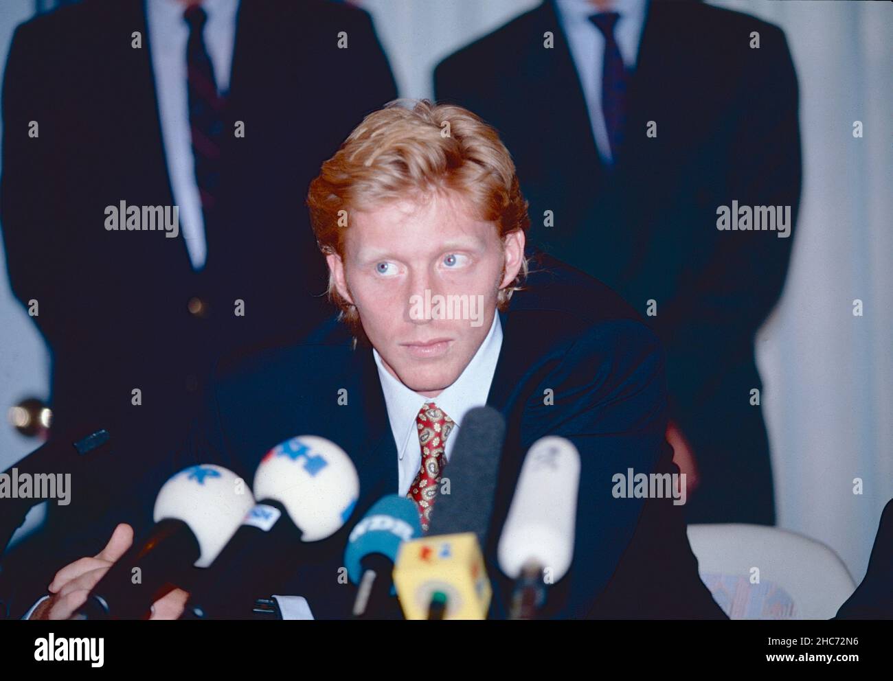 German tennis player Boris Becker, 1990s Stock Photo - Alamy