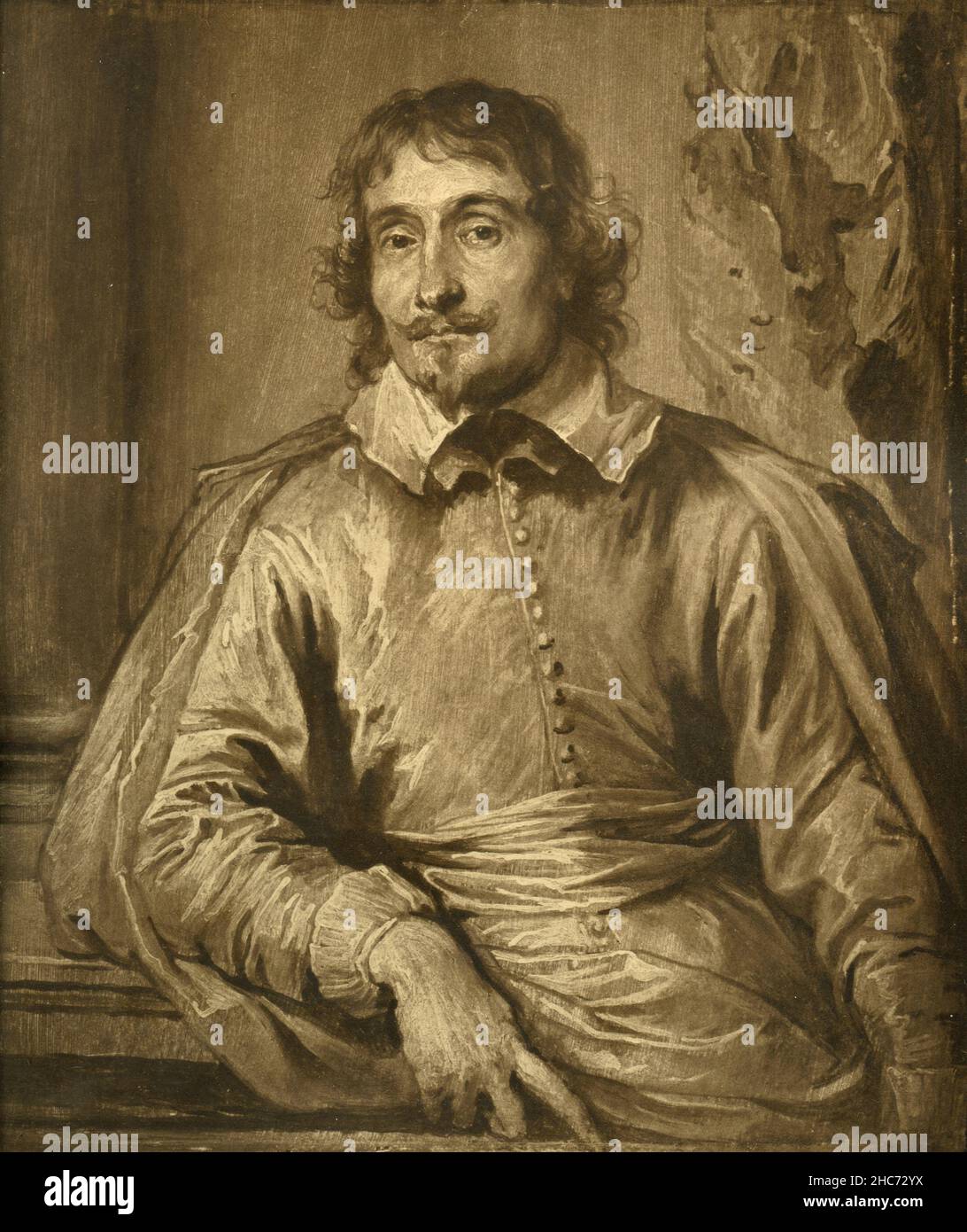 Portrait of Caesar Alexander Scaglia, painting by Flemish artist ...