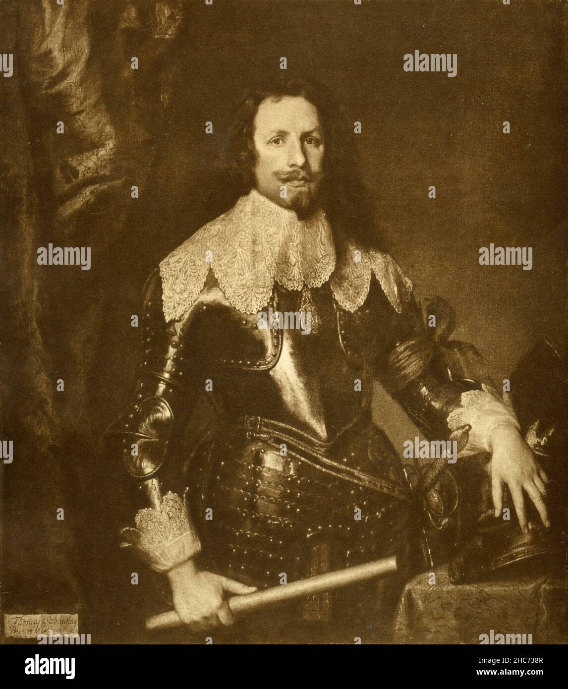 Portrait of Thomas Francois De Carignan, Prince of Savoy, painting by ...