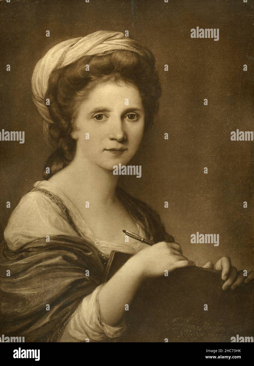 Angelica kauffman painting hi-res stock photography and images - Alamy