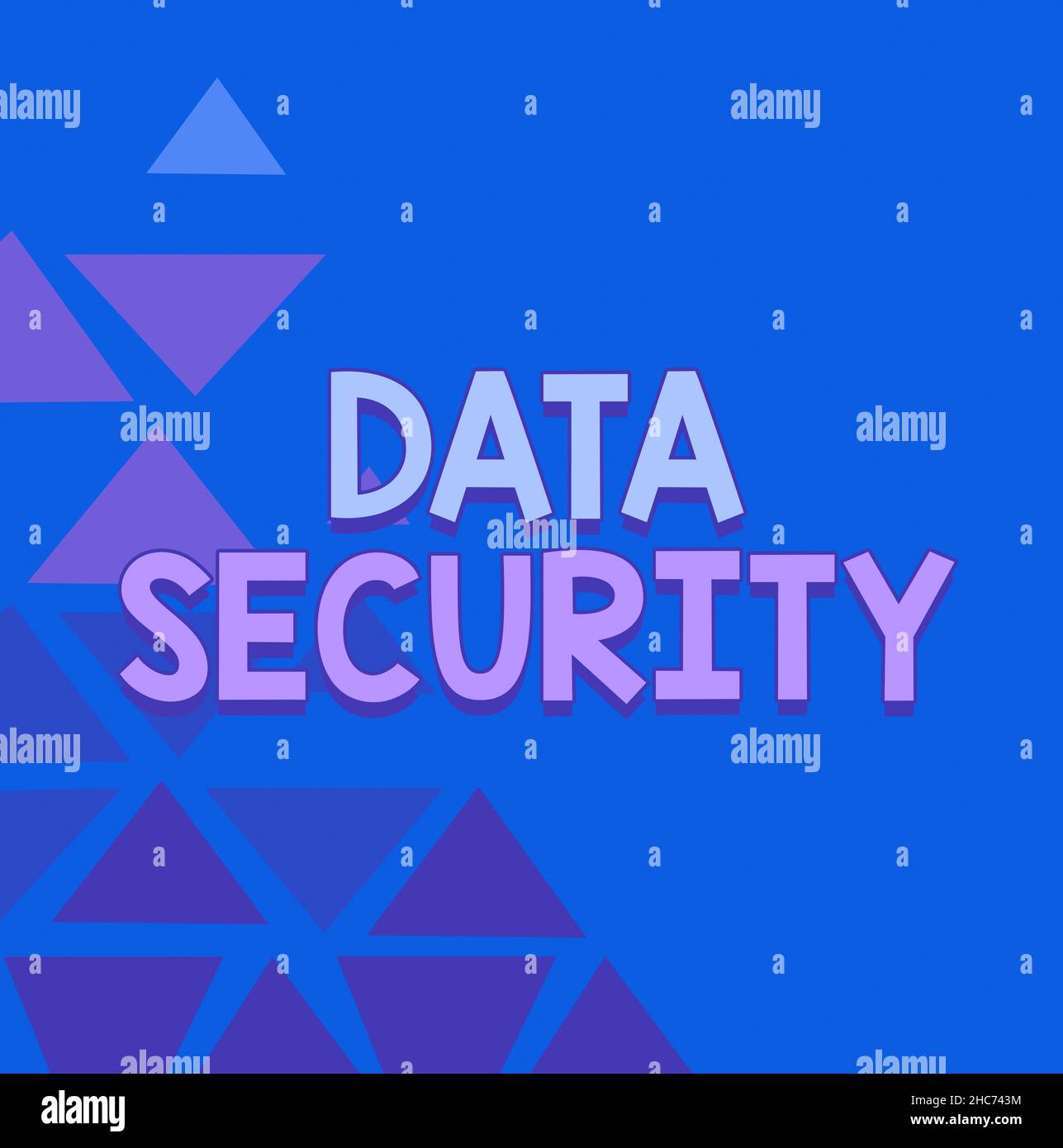 Text showing inspiration Data Security. Business concept Confidentiality Disk Encryption Backups ...