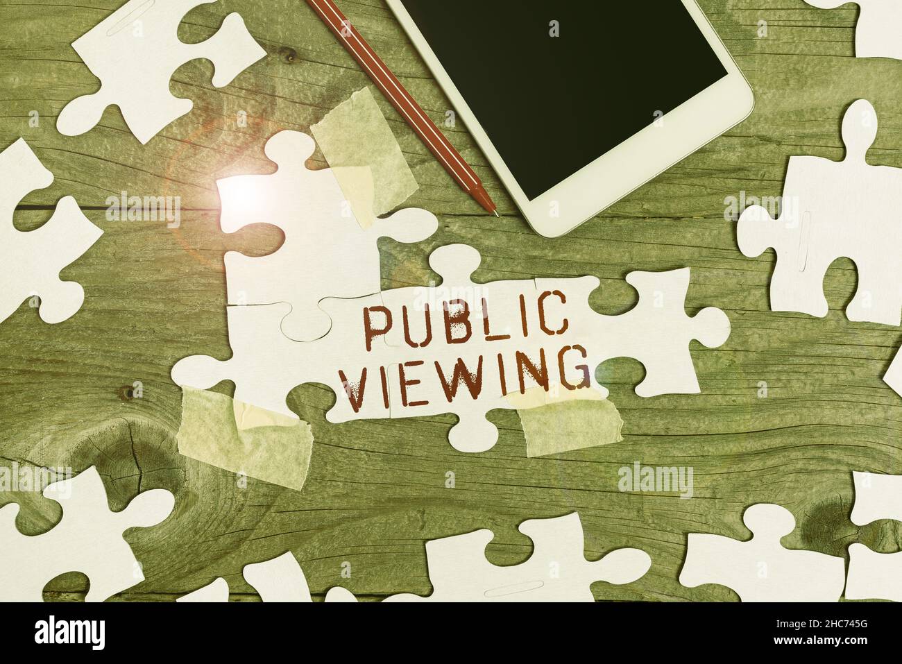 Conceptual caption Public Viewing. Business idea Able to be seen or ...