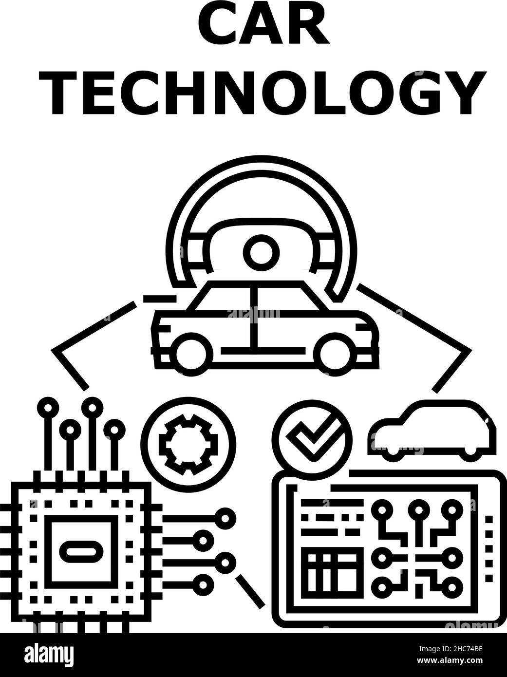 High engine speed concept car Black and White Stock Photos & Images - Alamy