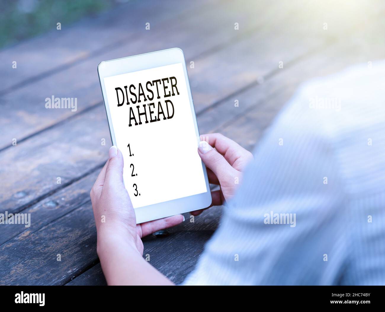 Conceptual caption Disaster Ahead. Concept meaning Contingency Planning ... Conceptual caption Disaster Ahead. Concept meaning Contingency Planning ...