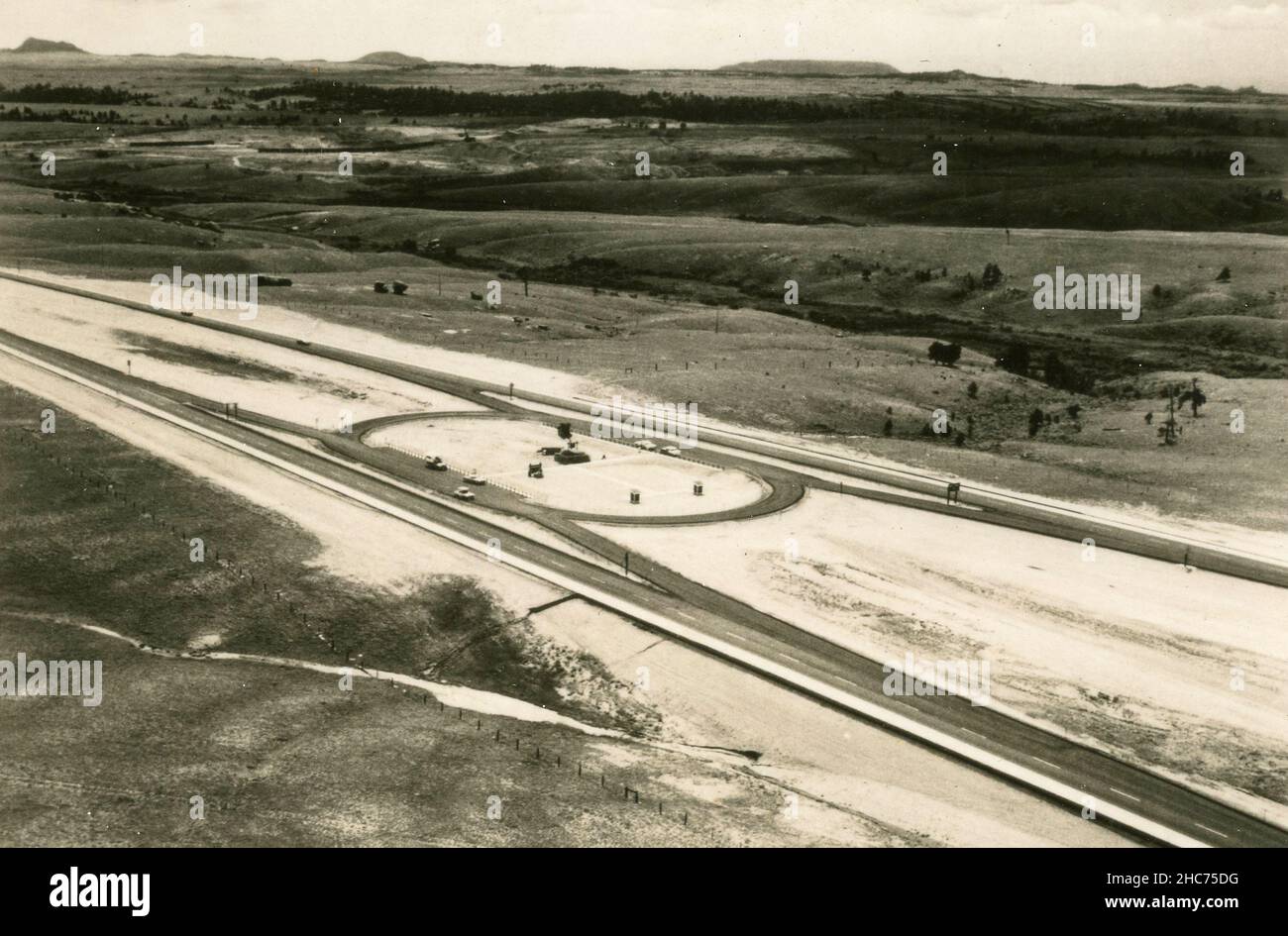 Aerial View of the Interstate Route I-80 between Cheyenne and Laramie ... Aerial View of the Interstate Route I-80 between Cheyenne and Laramie ...