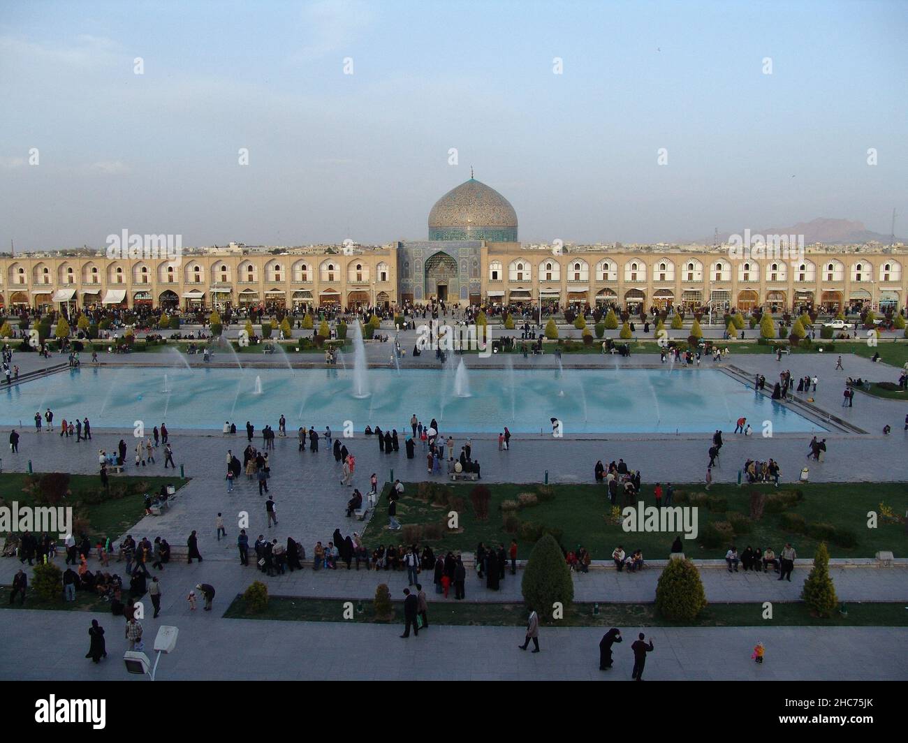 Naghsh-e-Jahan Square of Isfahan Stock Photo - Alamy