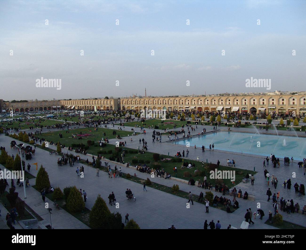 Naghsh-e-Jahan Square of Isfahan Stock Photo - Alamy