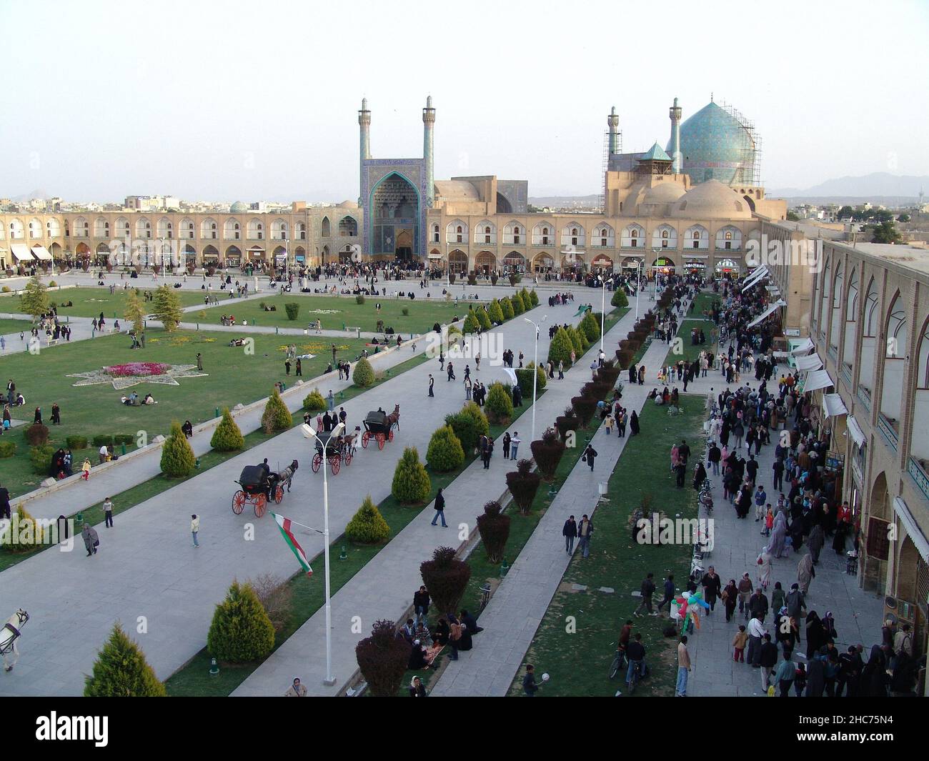 Naghsh-e-Jahan Square of Isfahan Stock Photo - Alamy