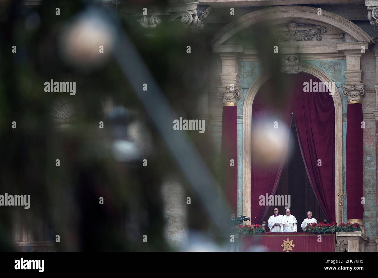 Vatican, Vatican. 25th Dec, 2021. Italy, Rome, Vatican, 2021/12/25 ...