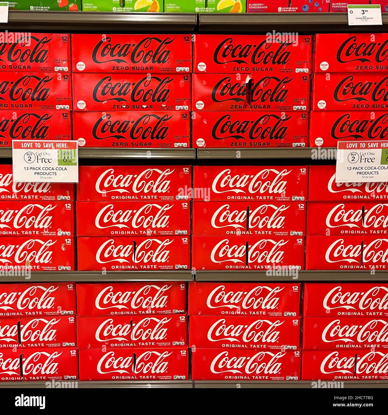 Coca cola cases hi-res stock photography and images - Alamy