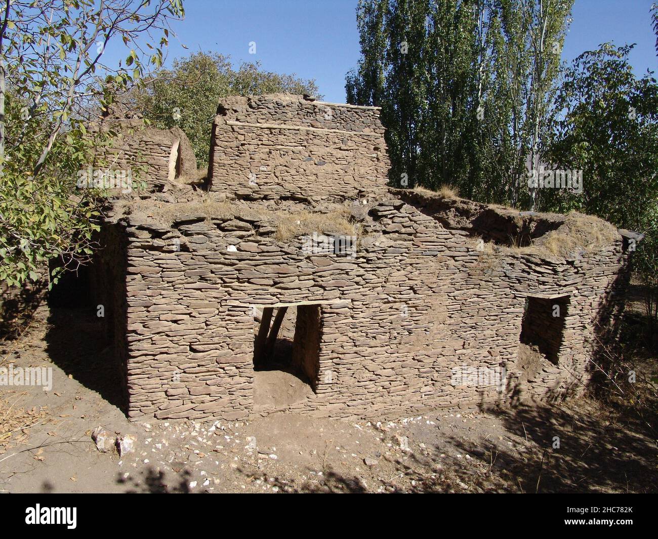 Varkaneh stone village in Hamedan, Iran Stock Photo - Alamy