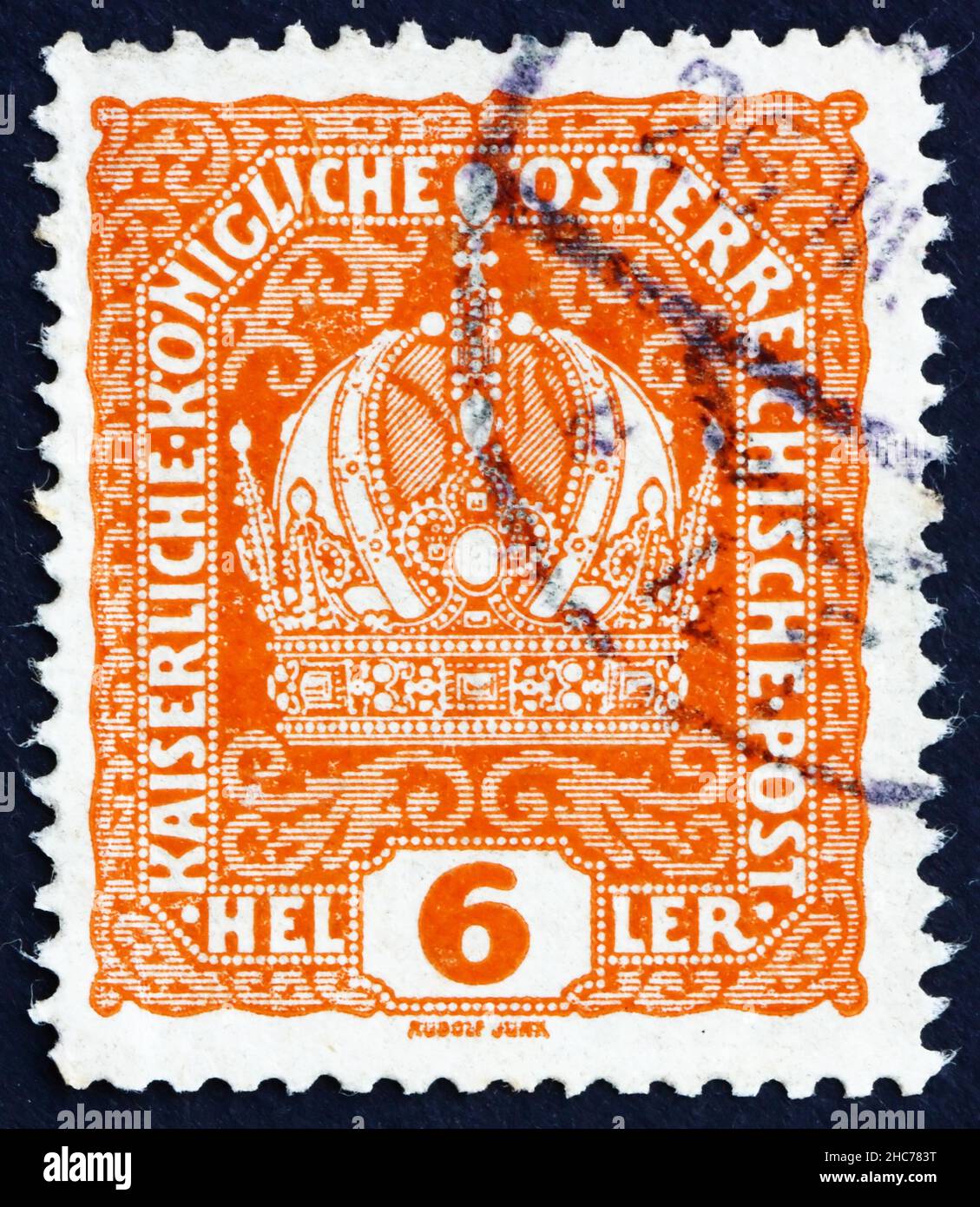 AUSTRIA - CIRCA 1916: a stamp printed in the Austria shows Austrian ...
