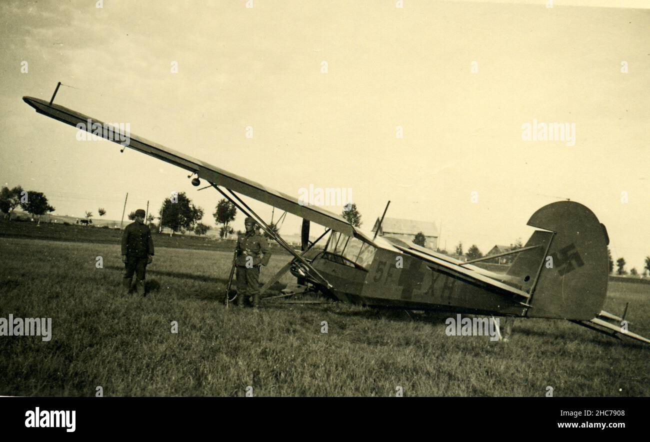 WWII WW2 german soldiers invades Poland - Tomaszów Lubelski, Poland 09 ...