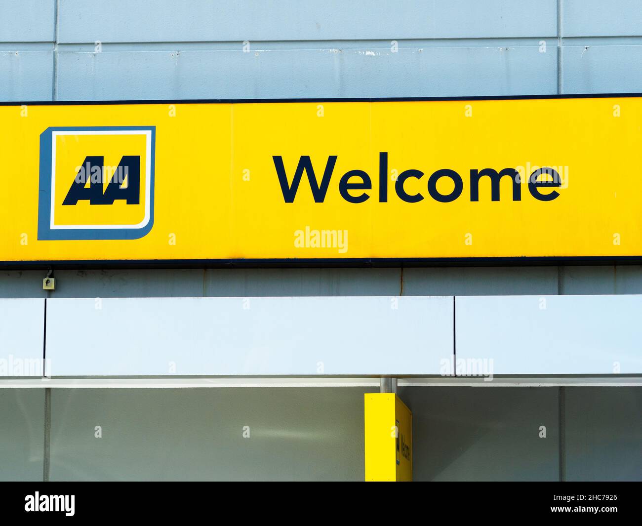 AA New Zealand Automobile Association in Meadowlands Stock Photo - Alamy