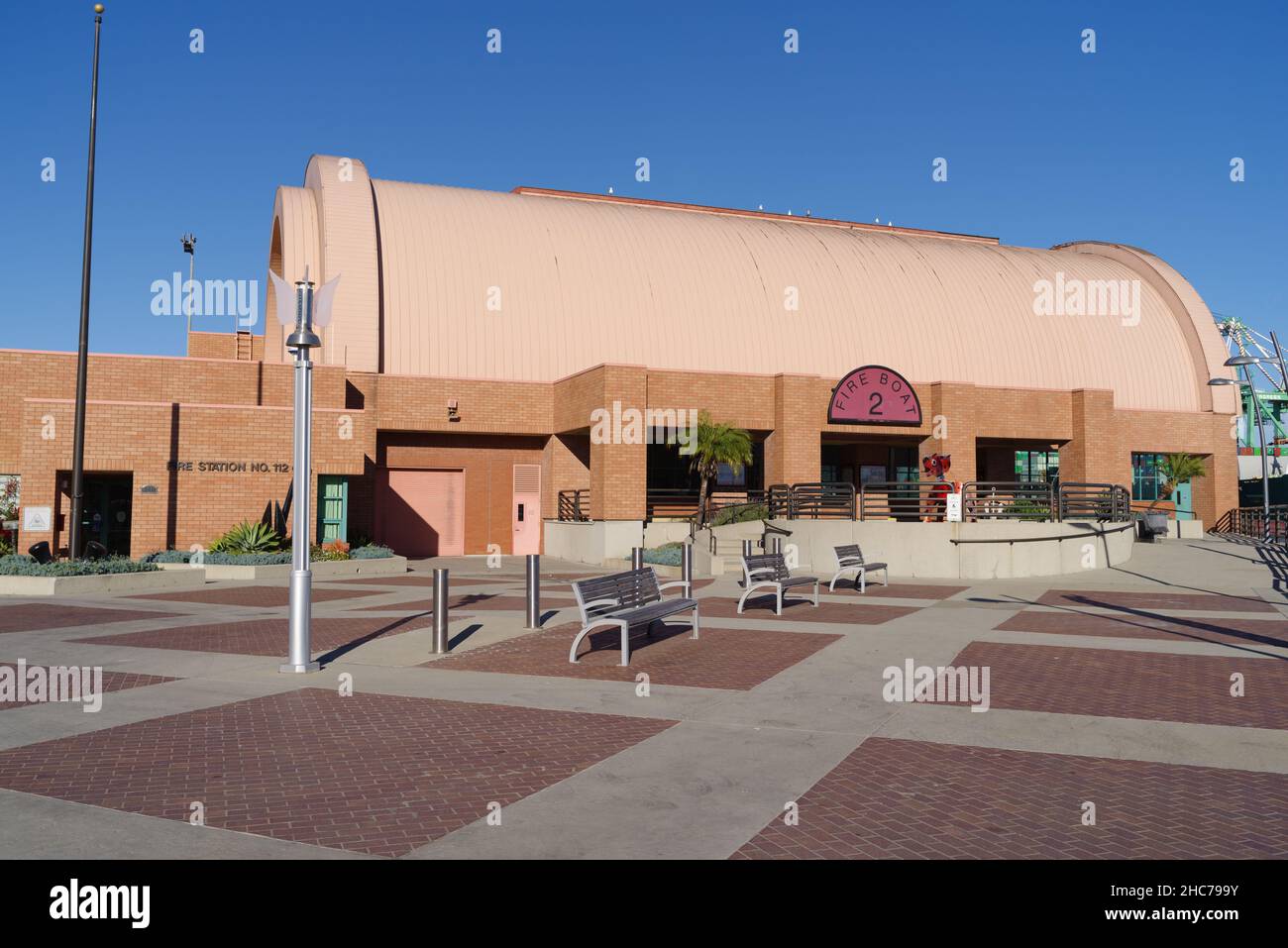 Fire Boat 2, Los Angeles Fire Department, building exterior show on a ...