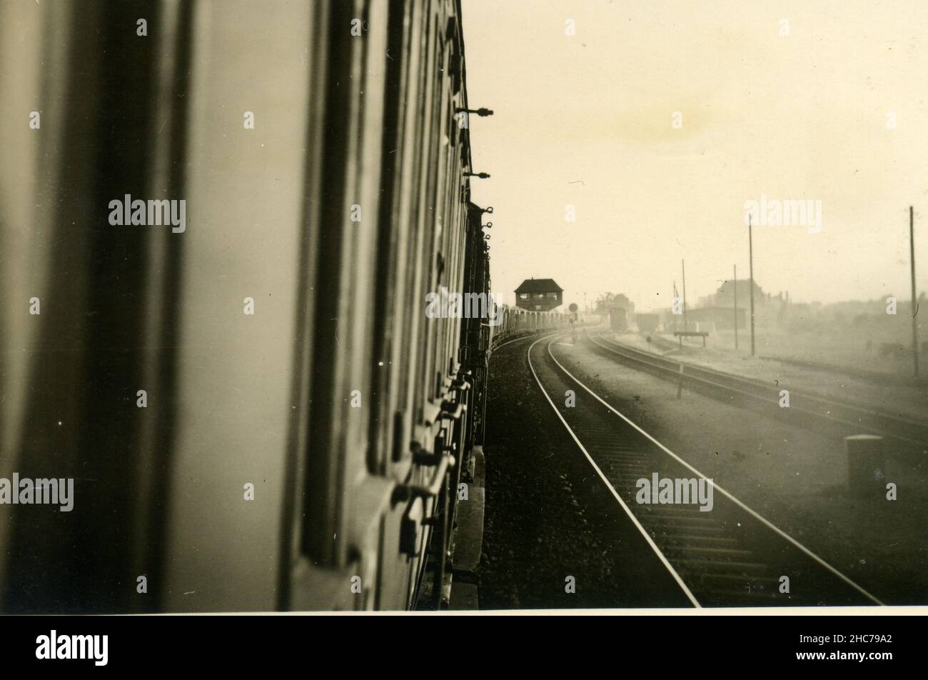 Train from Poland to Germany - 1939 Stock Photo - Alamy