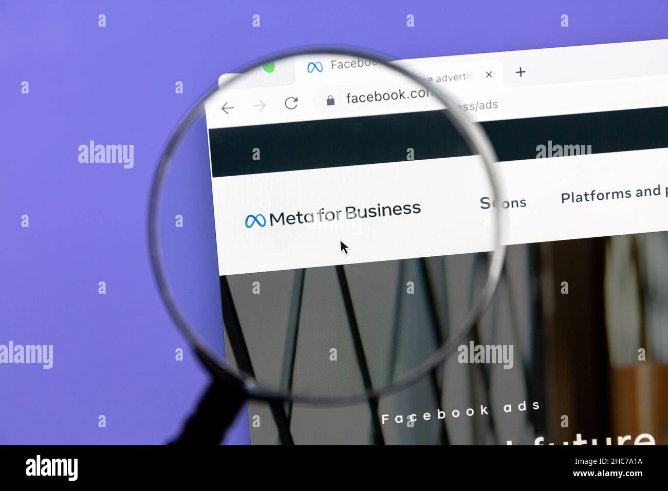 Meta company logo hi-res stock photography and images - Alamy