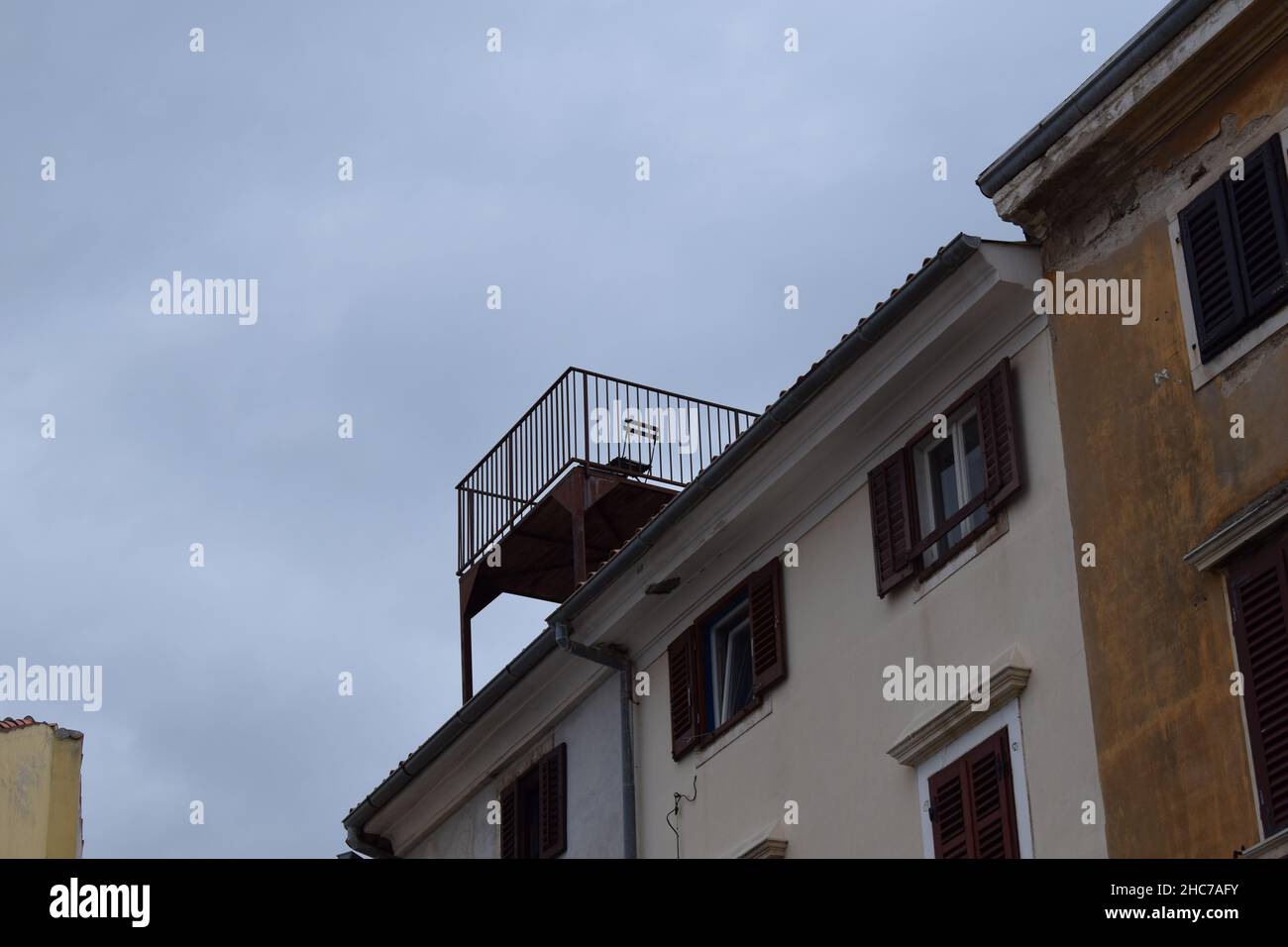Roof balcony hi-res stock photography and images - Alamy