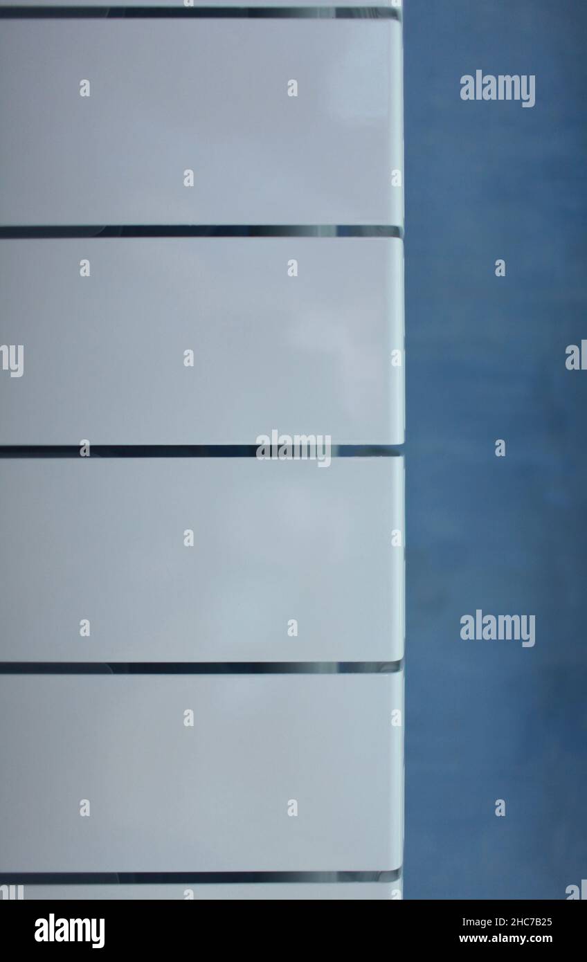 modern radiator water heating abstract background Stock Photo - Alamy