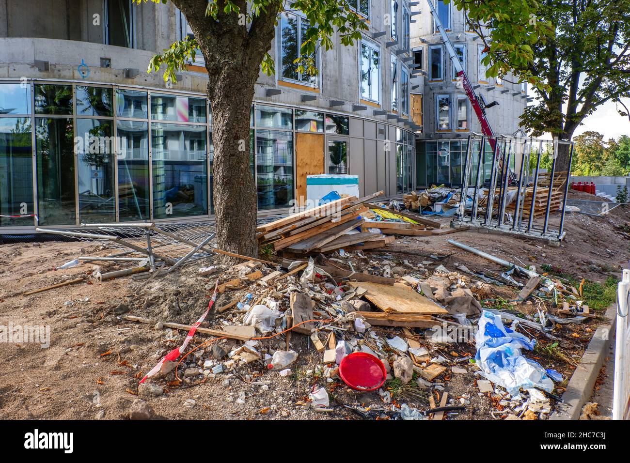 Tidy construction site hi-res stock photography and images - Alamy