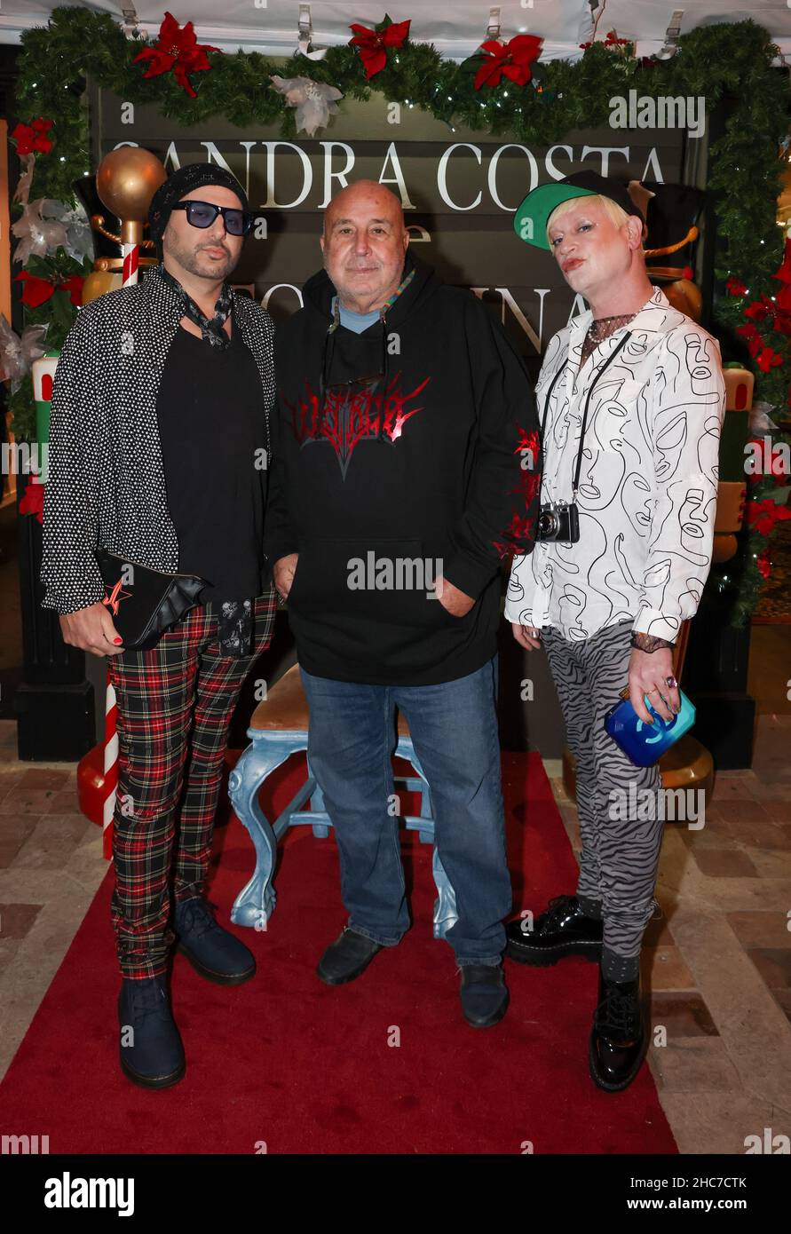 West Hollywood, California, USA. 21st December, 2021. Mister D, Larry ...