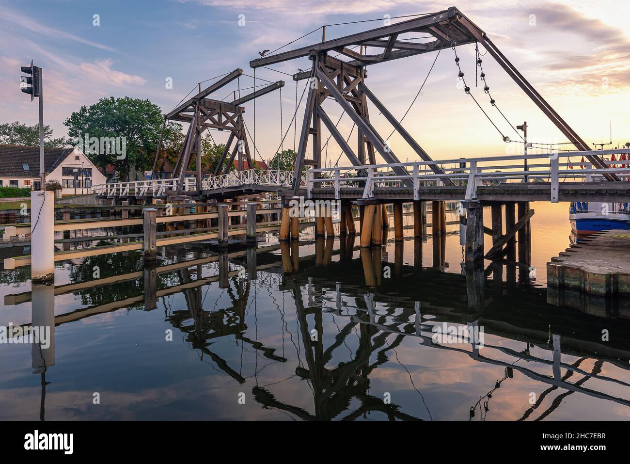 Wooden bascule bridge hi-res stock photography and images - Alamy