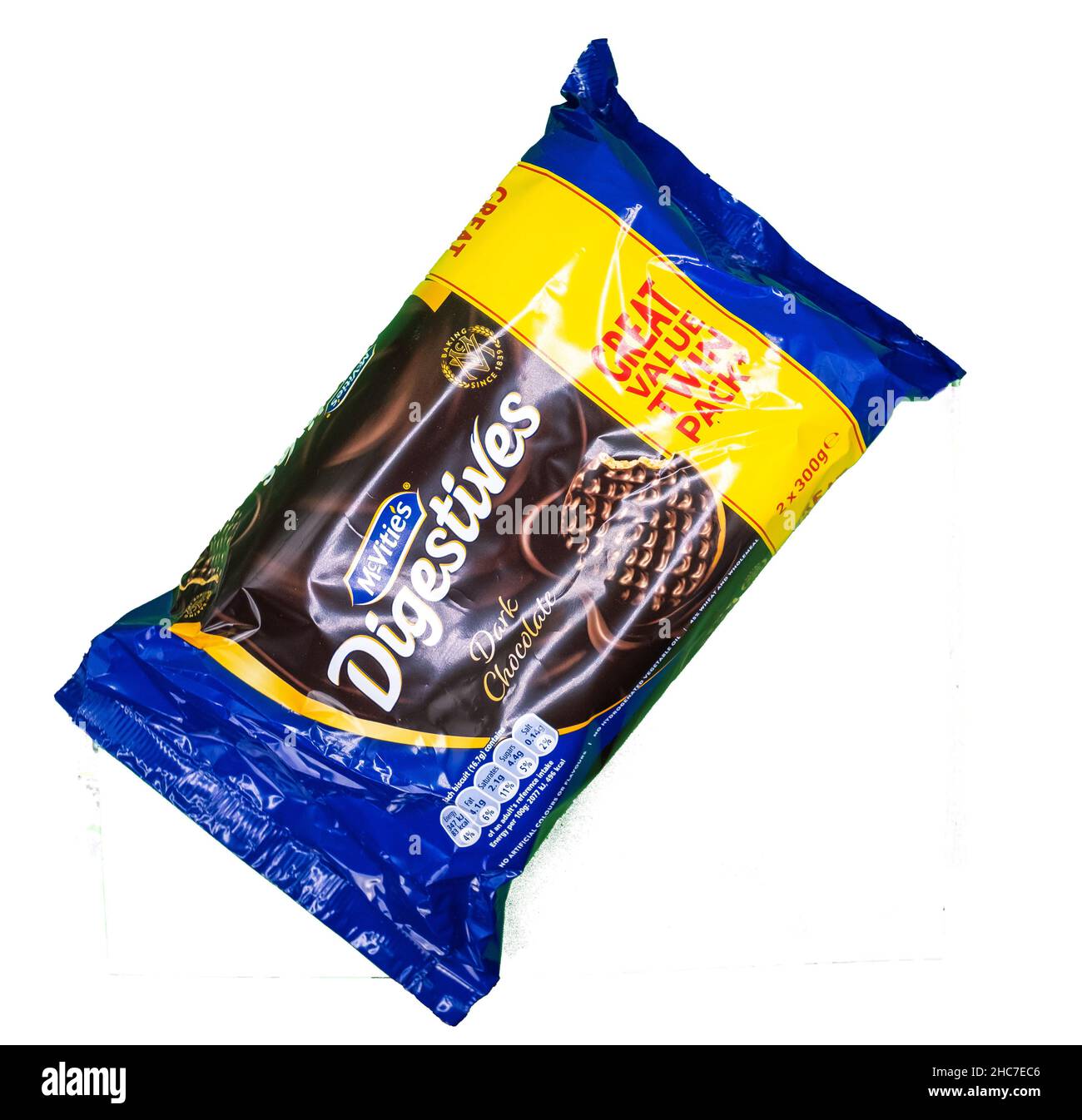 Mcvitie’s dark chocolate digestives hi-res stock photography and images ...