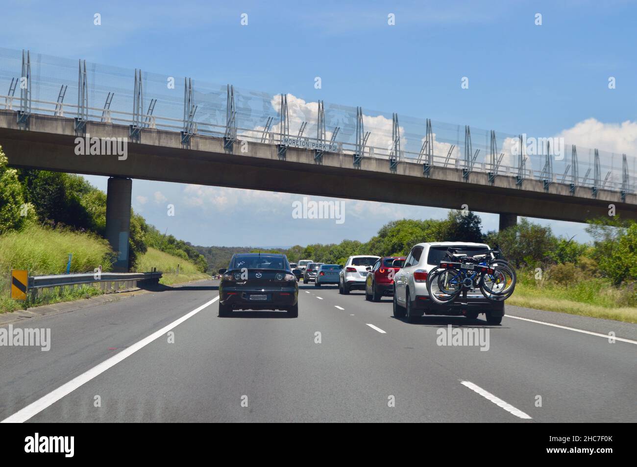 A view on the M7 motorway in Sydney, Australia Stock Photo - Alamy