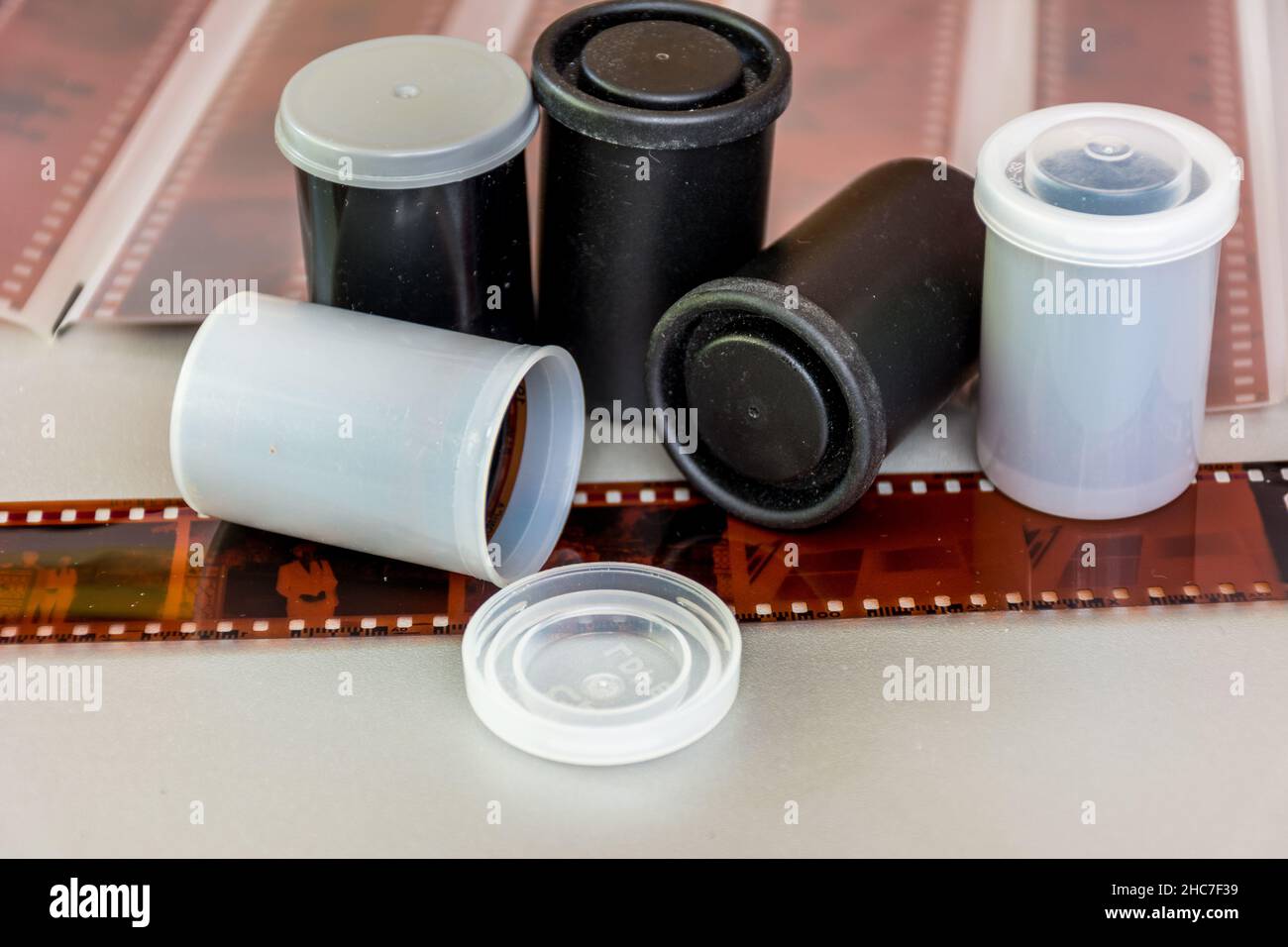 Plastic film canisters hi-res stock photography and images - Alamy
