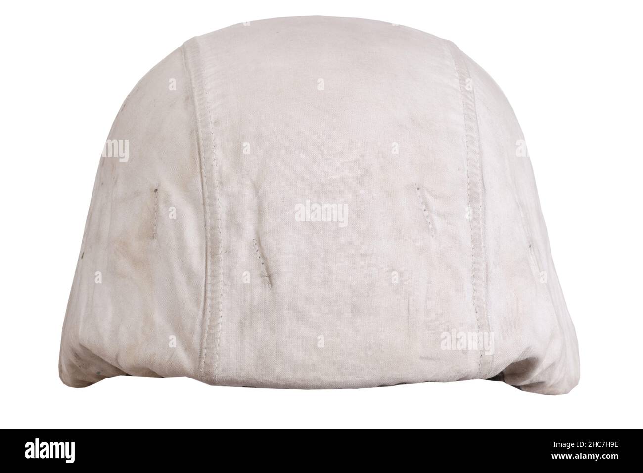 German nazi army helmet with white camouflage cover, type winter ...