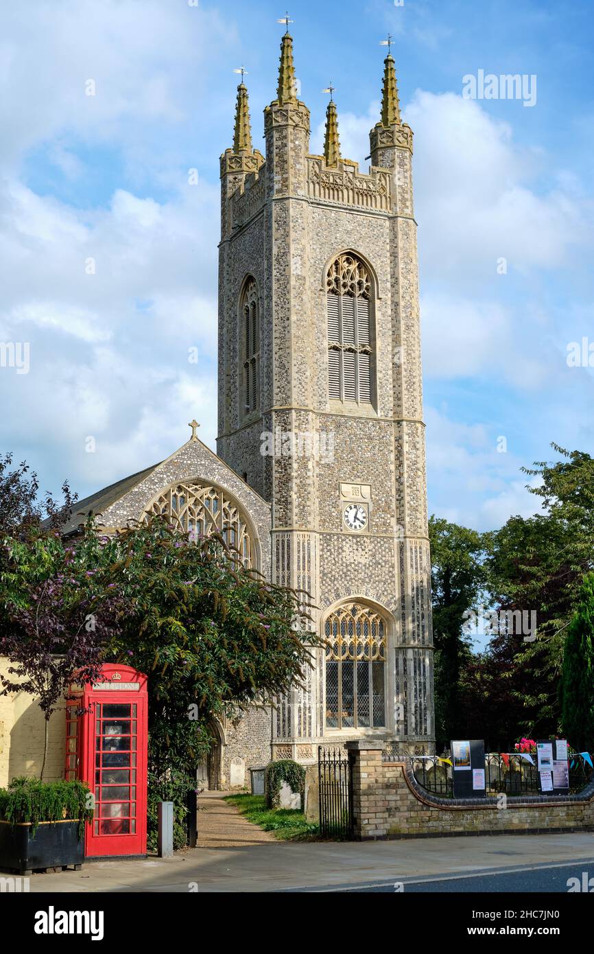 St Marys Church Bungay Suffolk Stock Photo - Alamy
