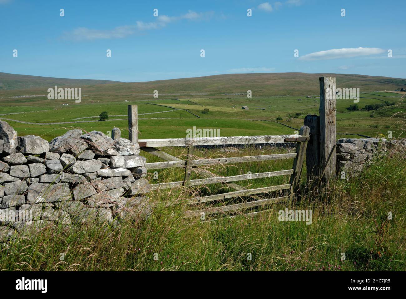 Ribblehead, Yorkshire, England, Britain, jul 18th 2021.Dales Landscape ...