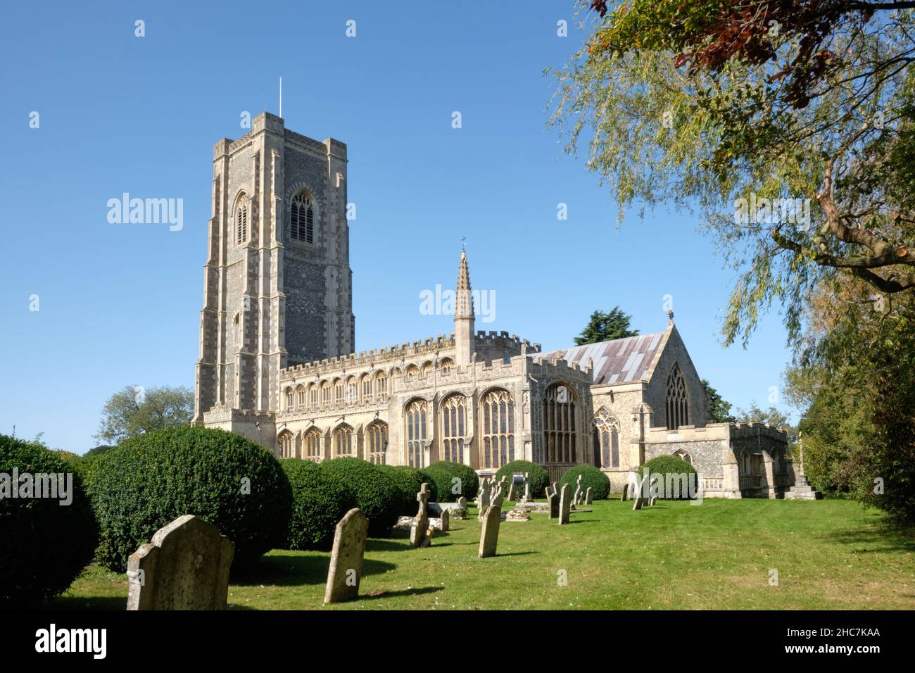 St Peter and St Pauls Church Lavenham Stock Photo - Alamy