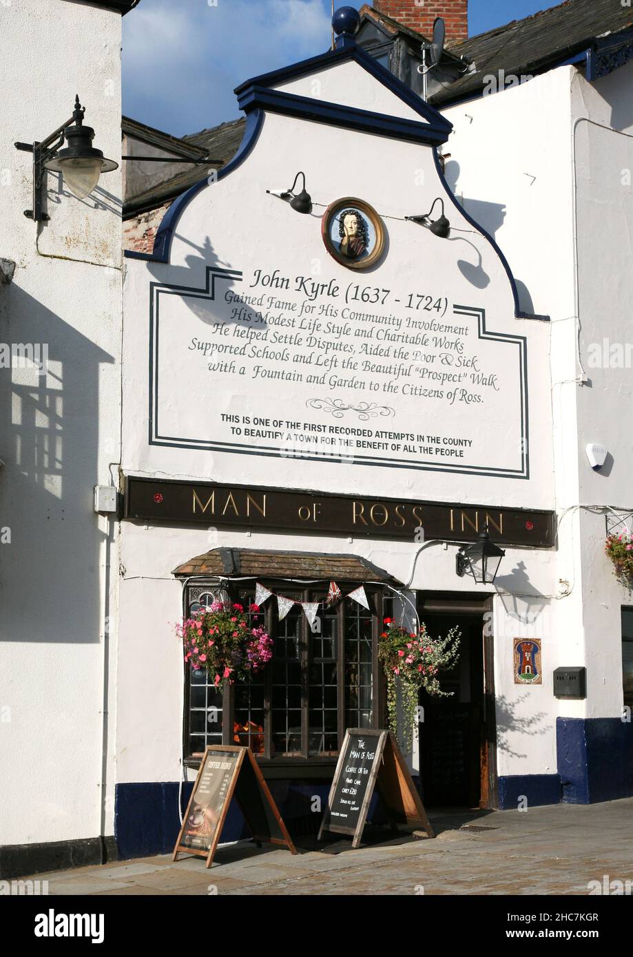 Man of Ross Inn Stock Photo - Alamy