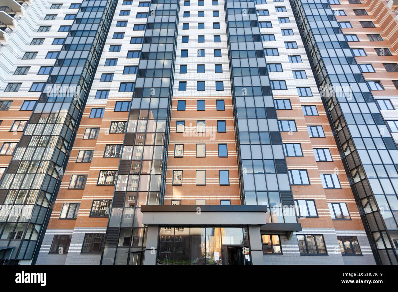 Apartment house multi storey building home skyscraper hi-res stock ...