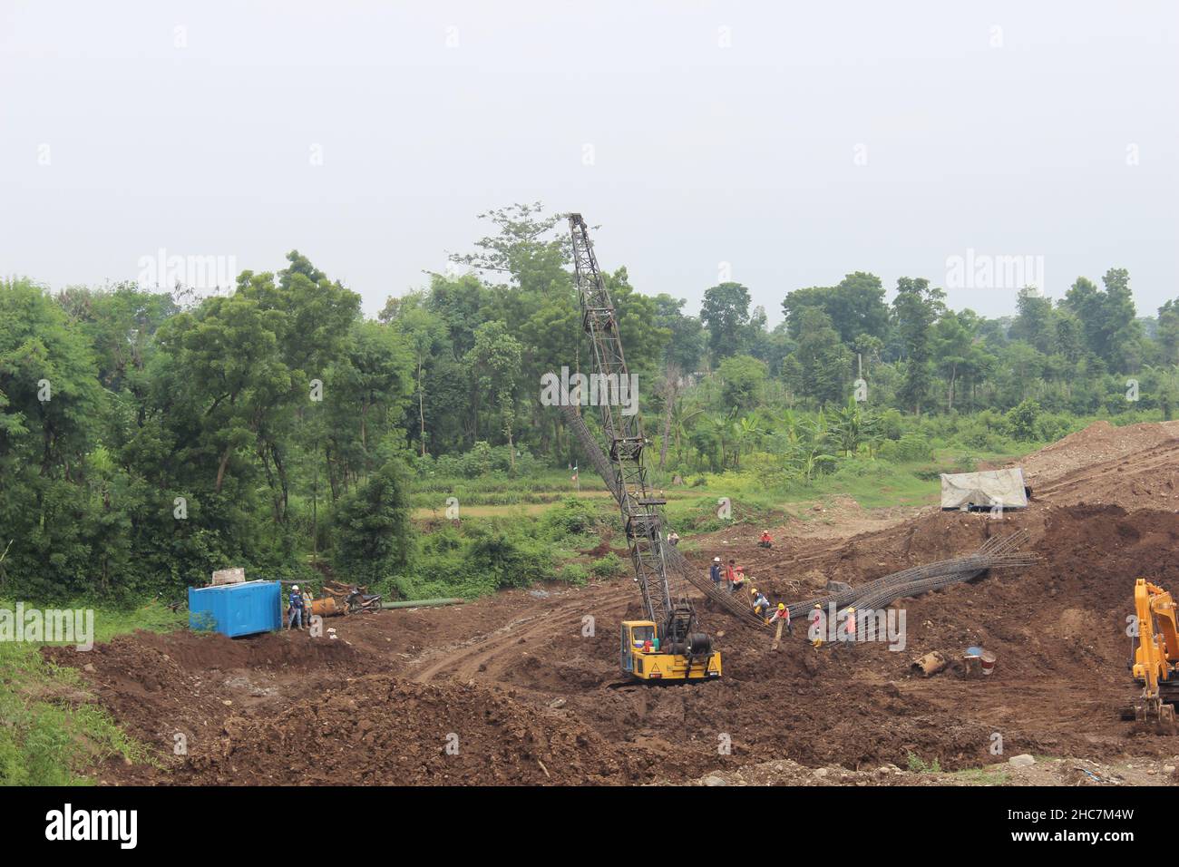 heavy equipment activities in construction projects of toll roads ...