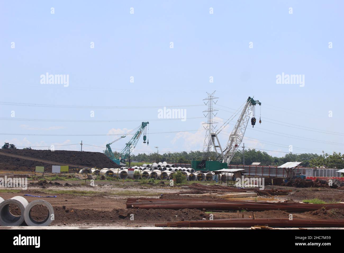 heavy equipment activities in construction projects of toll roads ...