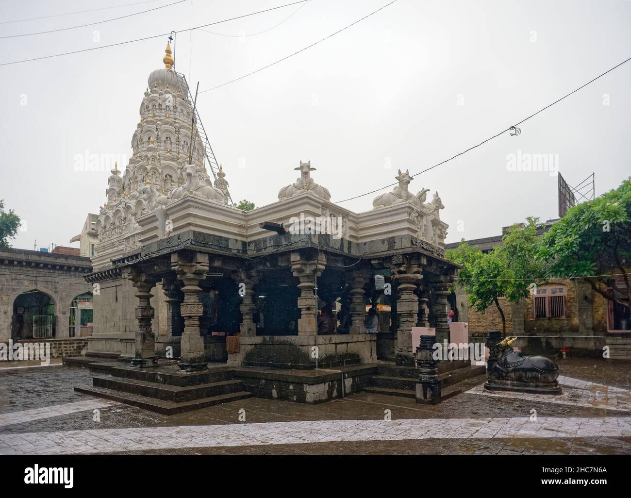 Shri Kapilsiddha Malikarjun Temple at Solapur Stock Photo - Alamy