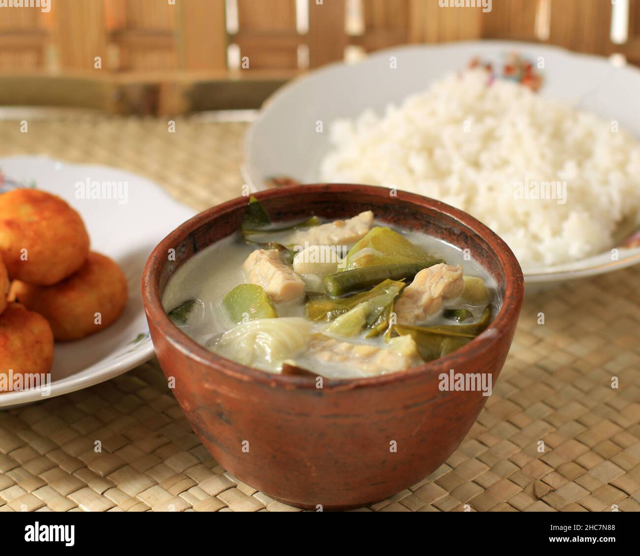 Sayur Lodeh or Vegetables with Coconut Milk Soup. Traditional ...
