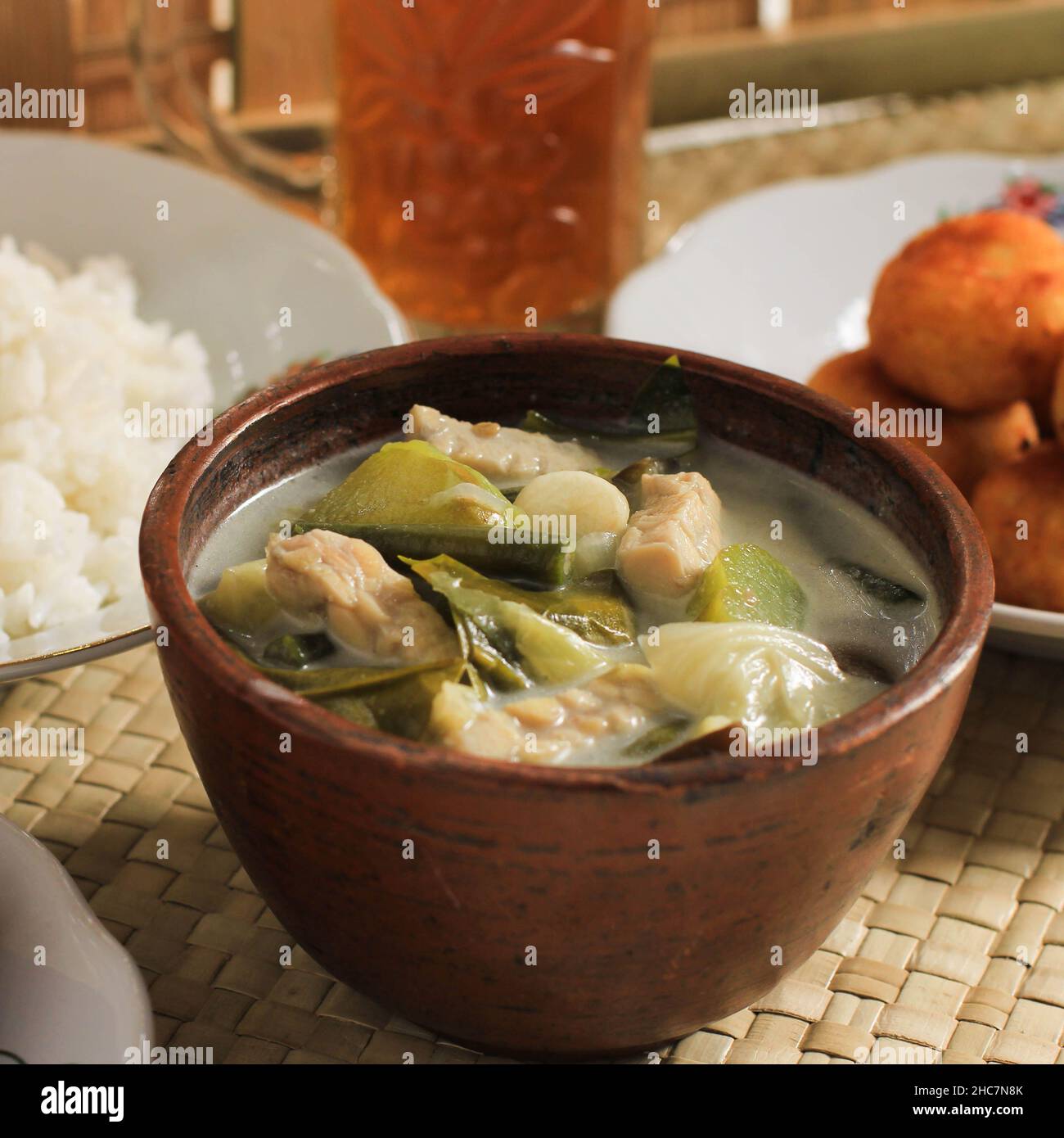 Sayur Lodeh or Vegetables with Coconut Milk Soup. Traditional ...