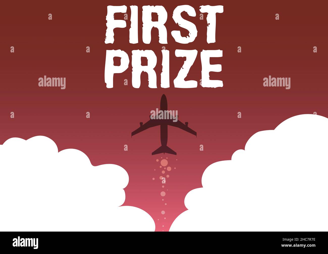 Hand writing sign First Prize. Internet Concept most coveted prize that ...