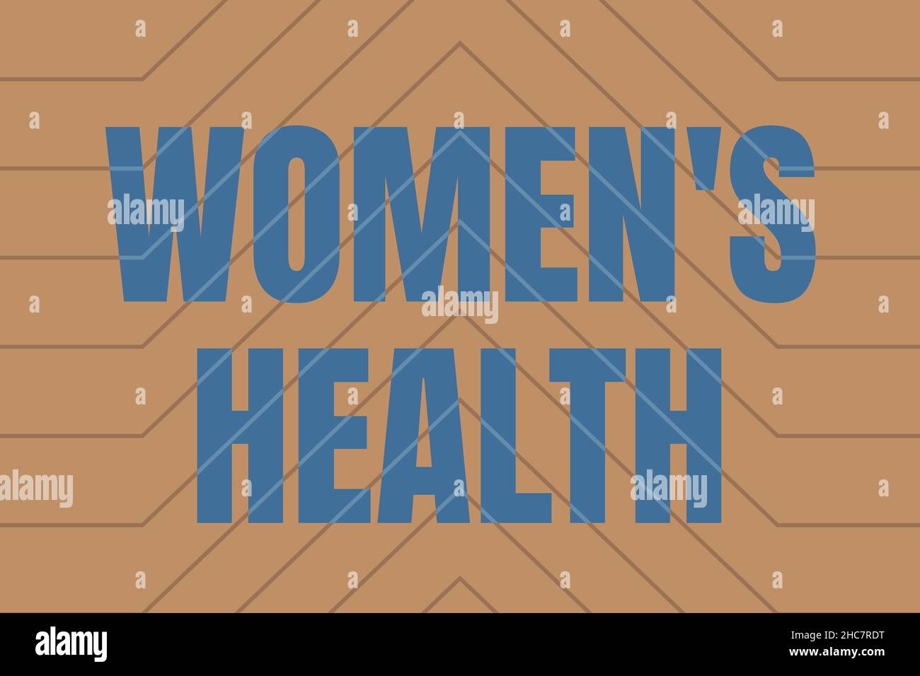 Text caption presenting Women S Health. Word Written on Women s is ...