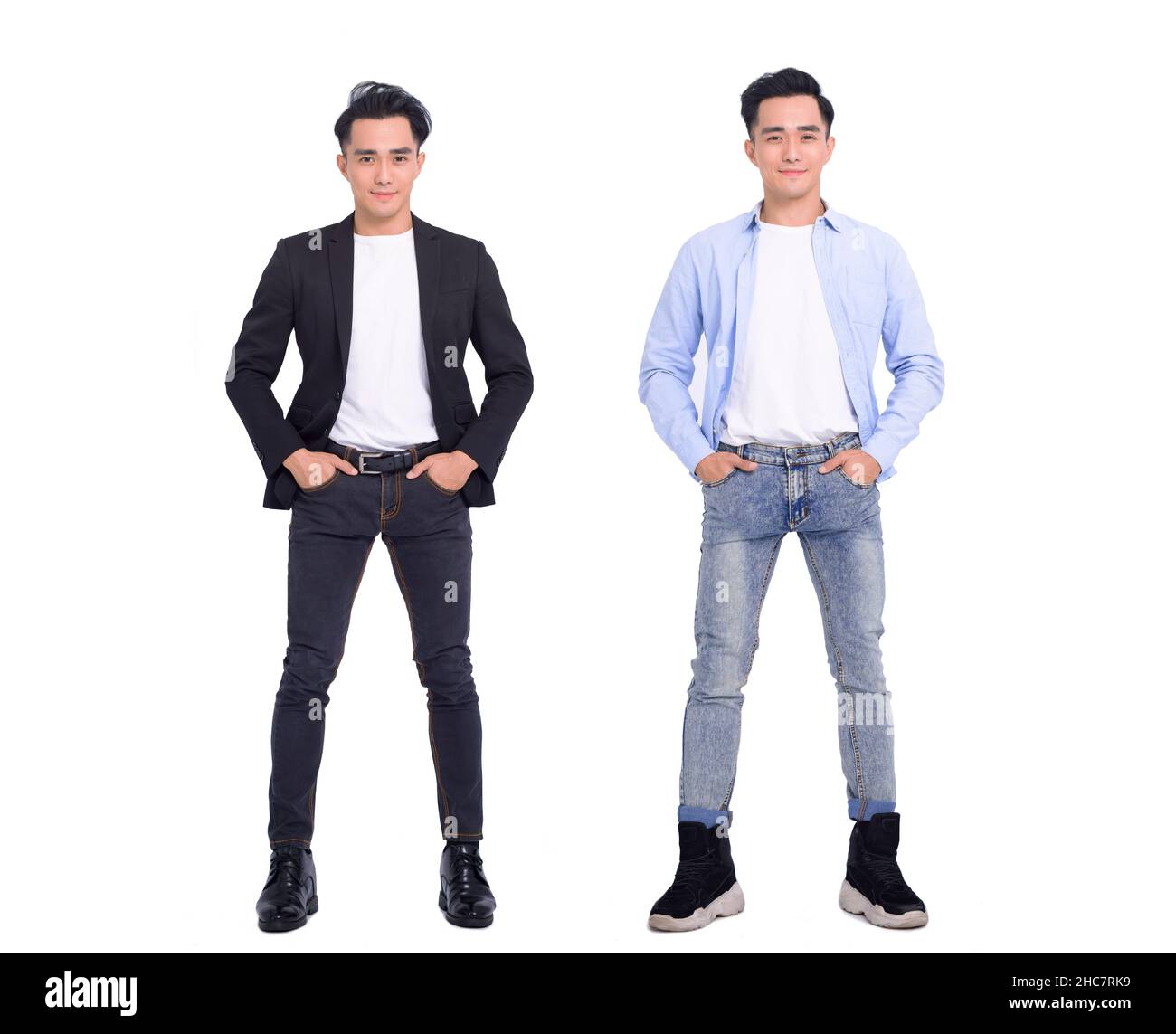 Male model suit casual Cut Out Stock Images & Pictures - Alamy